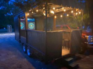 Projected Axe Throwing Targets - Zombies, Tic Tac Toe etc.